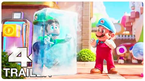 The Super Mario Galaxy Movie Ice Mario Freezes Luigi Trailer New