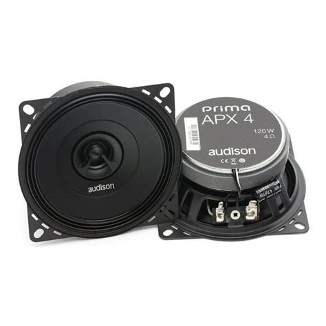 Combo Bmw Audison Coaxial Apx Polegadas Subwoofer Apbmw Siri Som