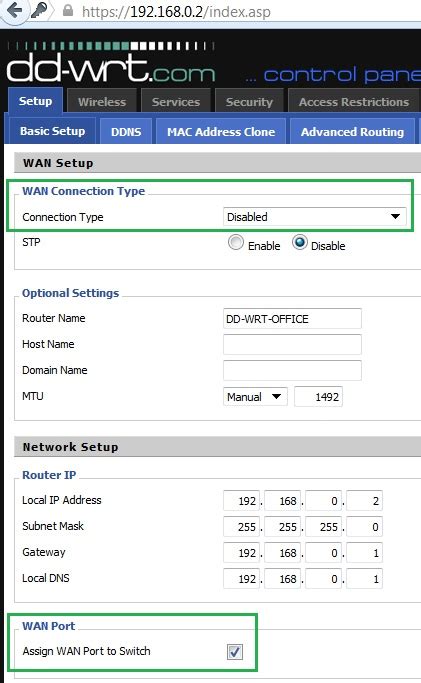 Dual Gateway Router Setup With DD WRT And TP LINK TL WR1043ND The IT Development And