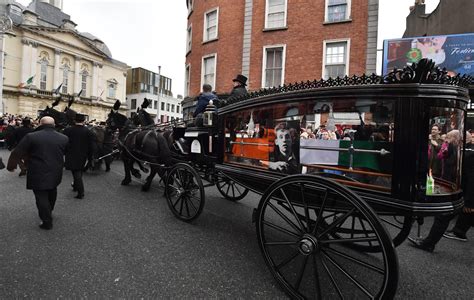 Fans Line The Streets Of Dublin For Shane Macgowans Funeral