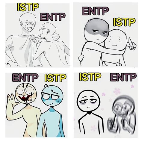 💜entp × Istp💛 Istp Relationships Istp Personality Entp