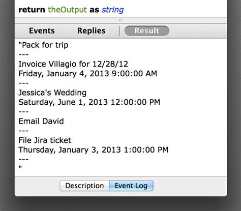 Schedule A Weekly Reminder Email With Applescript