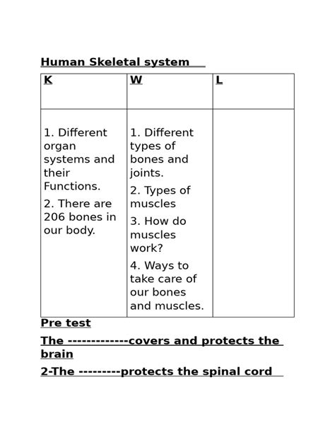 Grade 5 Notes Pdf Vertebral Column Skeleton