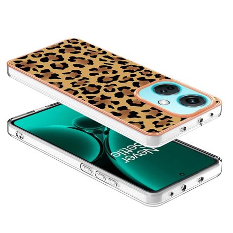 For Oneplus Nord Ce3 Electroplating Marble Dual Side Imd Phone Case