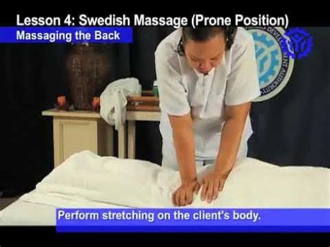 Swedish Back Massage Youtube