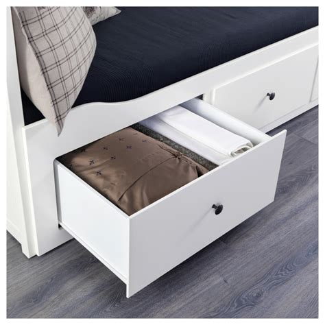 Купить Каркас кушетки с 3 ящиками ХЕМНЭС, белый в IKEA (Минск). Цена ...