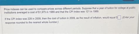 solved price indexes can be used to compare prices across