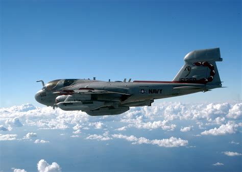 Navy Ea 6b Prowler In Flight Hd Military Wallpaper