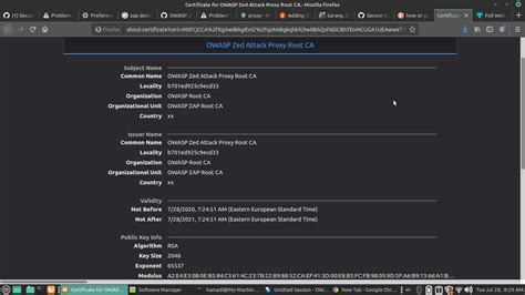 Secure Connection Failed After Importing Certificates · Issue 6101 · Zaproxyzaproxy · Github