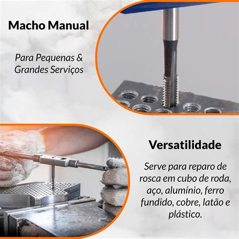 M14 X 1 25 Mm Manual Tap Set With 3 Steps In Special Alloy Steel Horn