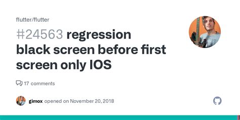 Regression Black Screen Before First Screen Only Ios · Issue 24563