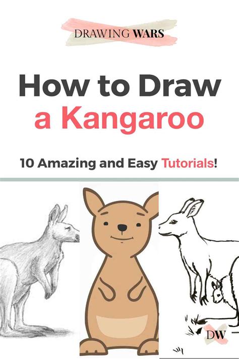 How To Draw A Kangaroo
