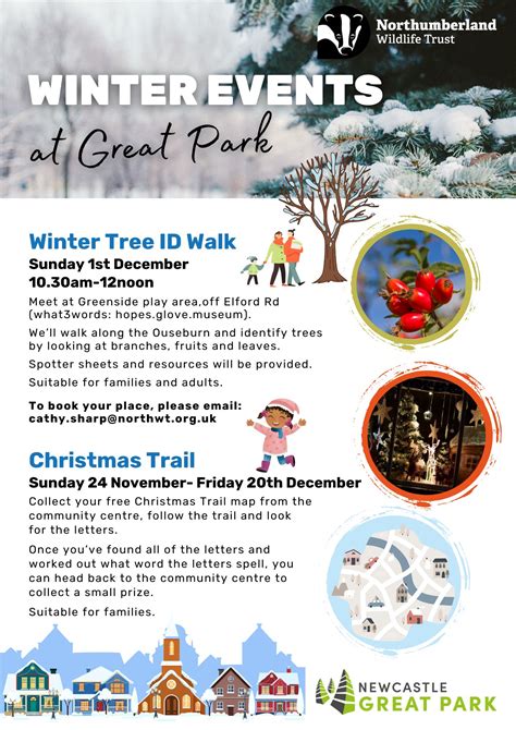 Winter Events At Great Park Newcastle Great Park