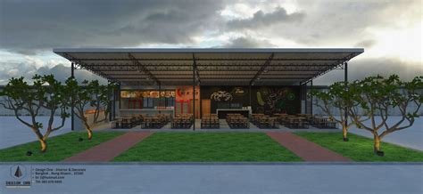 รับออกแบบร้านส้มตำ รับออกแบบร้านอาหาร งานออกแบบร้านส้มตำ ขนมจีน สุดชิคค์ ครับ การออกแบบเน้นตาม