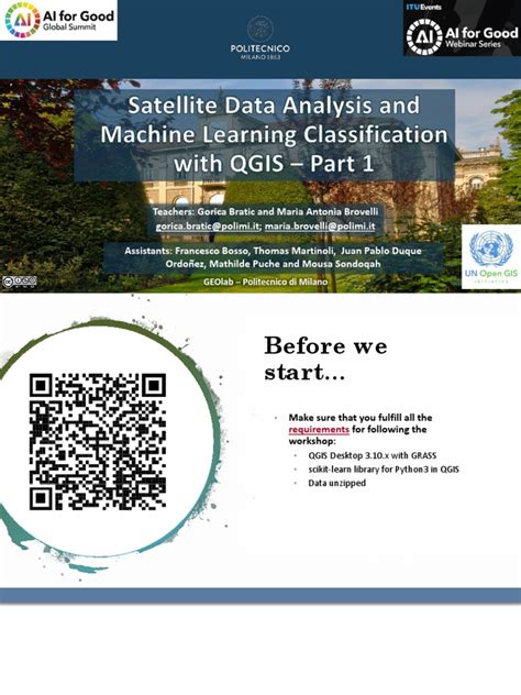 Satellite Data Analysis And Machine Learning Classification With Qgis
