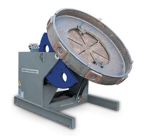 Weld Positioners Handle Heavy Loads With Smooth Rotation