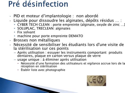 èmes Journées Nationales d etudes sur la stérilisation et avril Nantes Dr Bruno