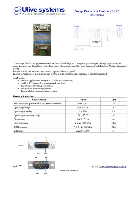 Rs232 Port Surge Protection Device At ₹ 750 Piece In Coimbatore Id 2852090255062