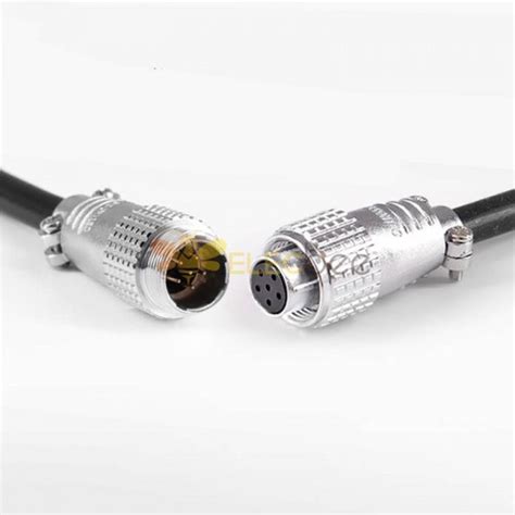 Elecbee Aviation Plug TP Core Aviation Connector Male And Female Straight Metal Wiring