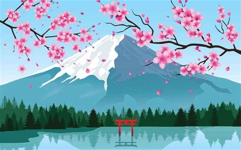 [tomo Song Ngữ] Tranh Vẽ Hoa Anh Đào Một Nét Nghệ Thuật Đẹp Đẽ Ybox
