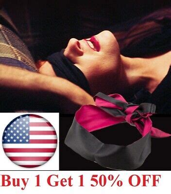 Bondage Eye Mask Bdsm Blindfold Cover Roleplay Game Blindmask Ebay