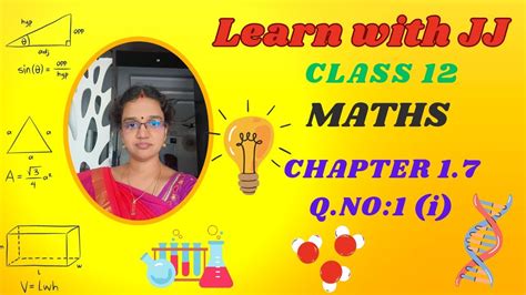 Class 12th Maths Application Of Matrices And Determinants Chapter 1ex 1 7q No 1 Jjlearnwithjj