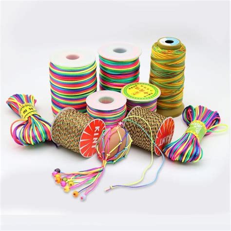 10meterslot 15mm Nylon Cord Thread Chinese Knot Vicedeal