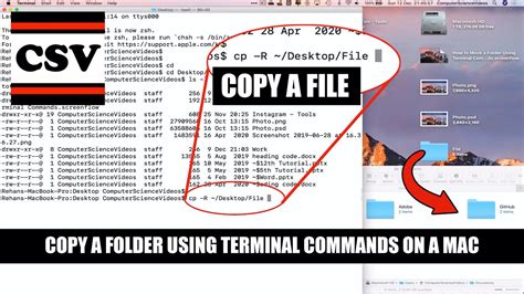 How To Copy A Folder Using Terminal Commands On A Mac Basic Tutorial