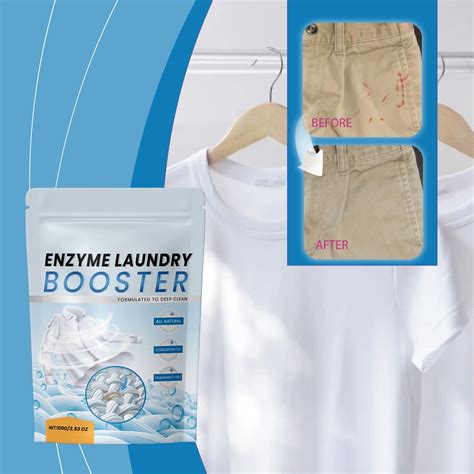 Active Enzyme Laundry Stain Remover Powder Tough Oil And Food Stain
