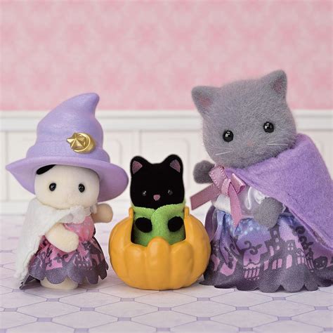Calico Critters Halloween Surprise Party Setmulticolor Calico Critters