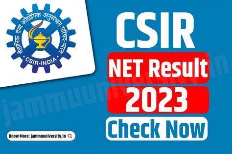 CSIR NET Result 2023 Soon Download Result Scorecard
