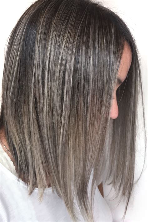 Ash Grey Highlights Adepthairstyles