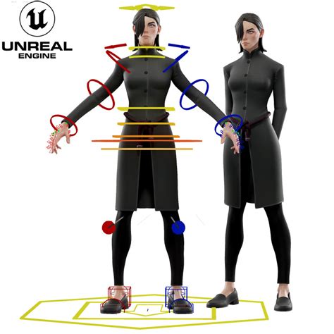 Ue5 Rigged Character Kit
