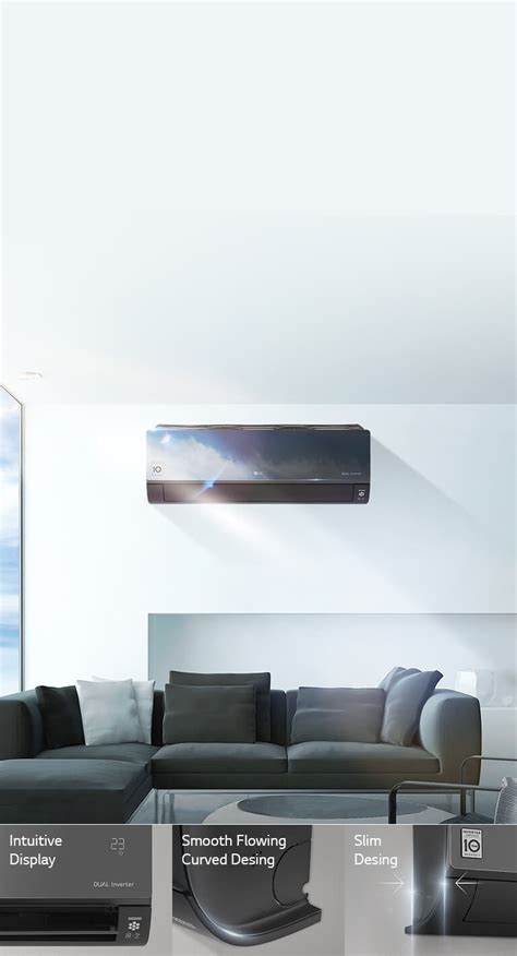 Aer Condiționat LG Artcool Mirror AC18BK | LG ROMANIA