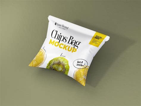 Premium Psd Chip Package Mockup Design