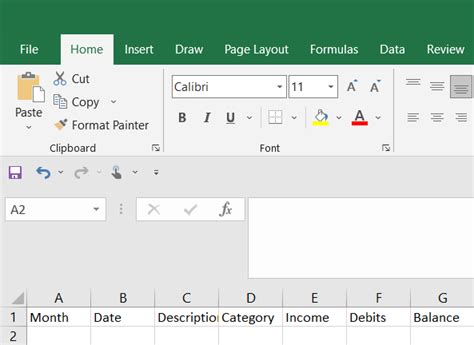 How To Create An Expense Tracker In Excel GeeksforGeeks