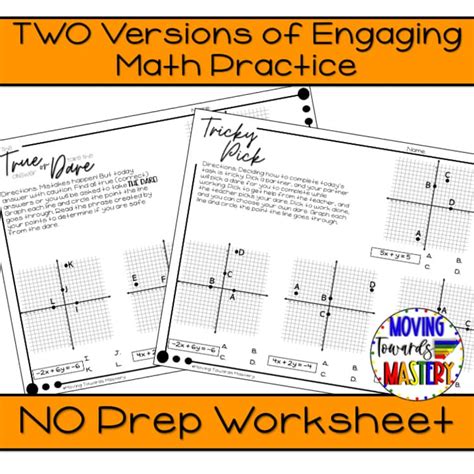 Properties Of Linear Functions Graphing Standard Form Math Activity