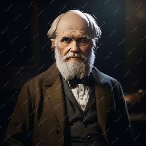 Premium Ai Image Charles Darwin Naturalist Biologist Theory Of