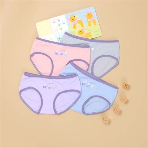 Katun Dolphindolls Premium Cotton Teenage Girls Panties Shopee Malaysia