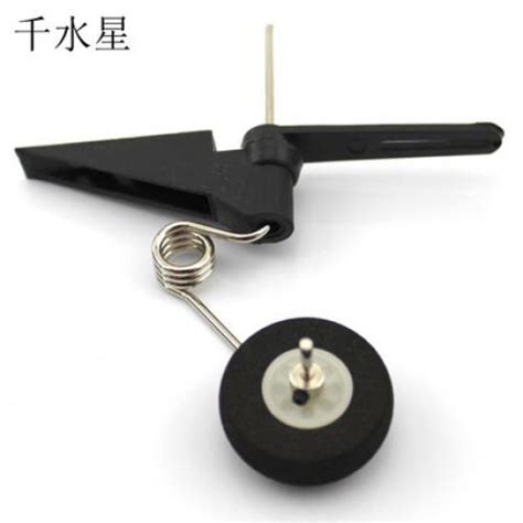 电动飞机尾轮支架 固定翼KT板 带减震航模可转向起落架海绵轮模型 车轮 轴 DIY配件 千水星 DIY