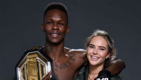 Meet Is Lottie Powdrell Israel Adesanyas Girlfriend All About His Love Life