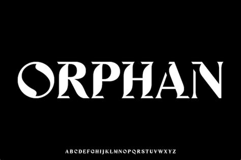 Premium Vector Elegant Decorative Serif Alphabet Display Font Vector Illustration