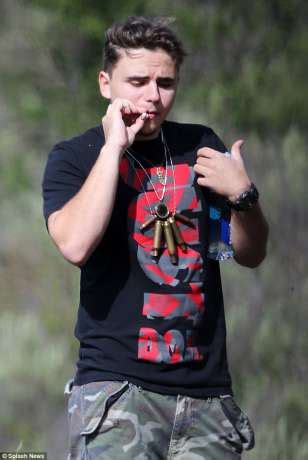 Michael Jacksons Son Caught Smoking Weed In Mulholland Celebrities
