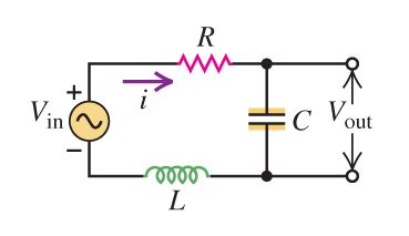 Solved The L R C Series Circuit Shown In Figure Has An Chegg Com