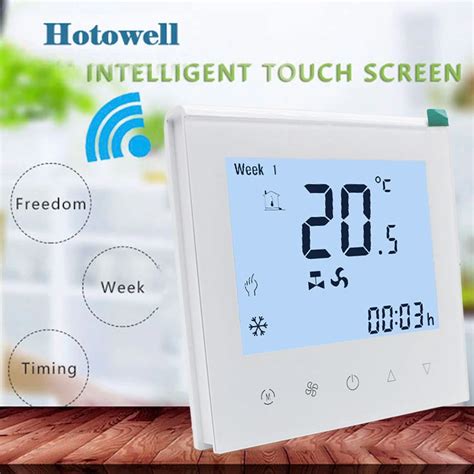 Htw Wf11 Fc Full Customization Lcd Screen Fan Coil Wifi Room Thermostat