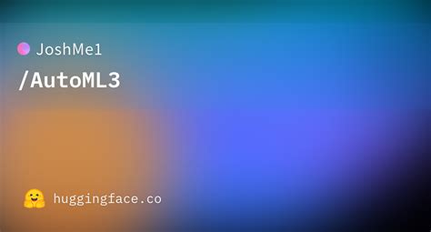 Joshme1automl3 · Hugging Face