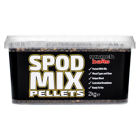 Munch Baits Spod Mix Pellets 2kg £699