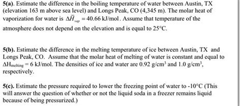 Melting Points And Boiling Points