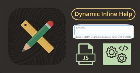 Oracle Apex Dynamic Inline Help