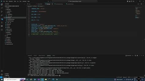 Modulenotfounderror No Module Named Debugtoolbar Django Python Youtube